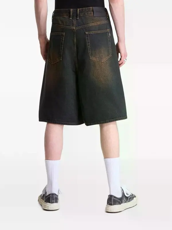 WASTED Casper Faded Shorts - Black