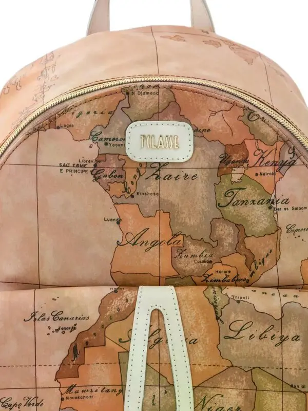 ALVIERO MARTINI 1° CLASSE Map-pattern Backpack