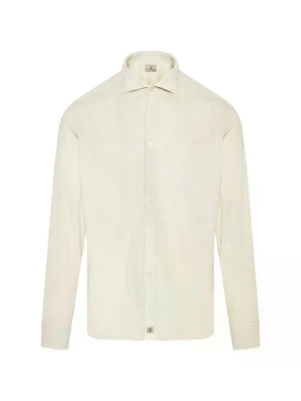 SONRISA Corduroy-texture Long-sleeve Shirt