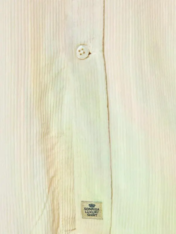 SONRISA Corduroy-texture Long-sleeve Shirt