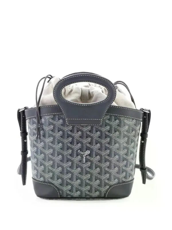 Goyard Beluga Bag Coated Canvas Mini Tote Bag - Grey