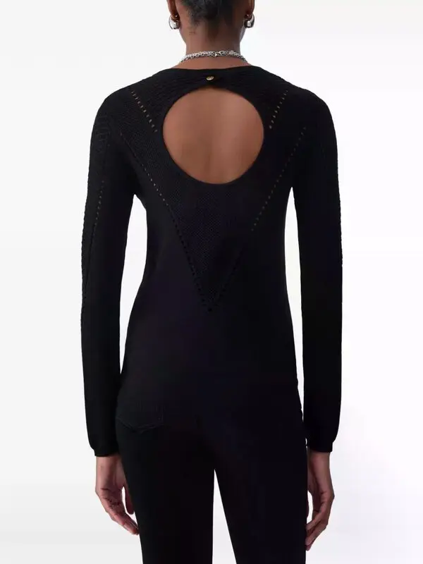 Liu Jo Knit Top With Cut-out