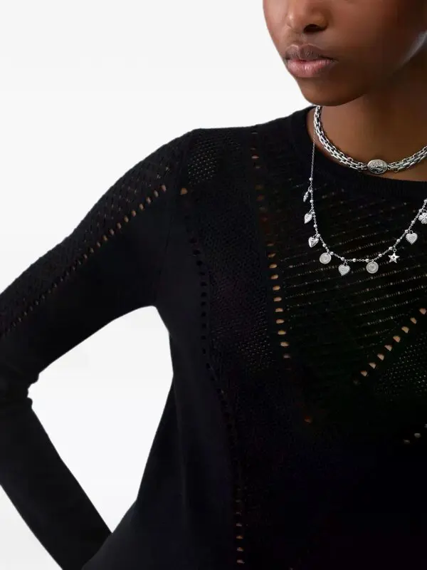 Liu Jo Knit Top With Cut-out