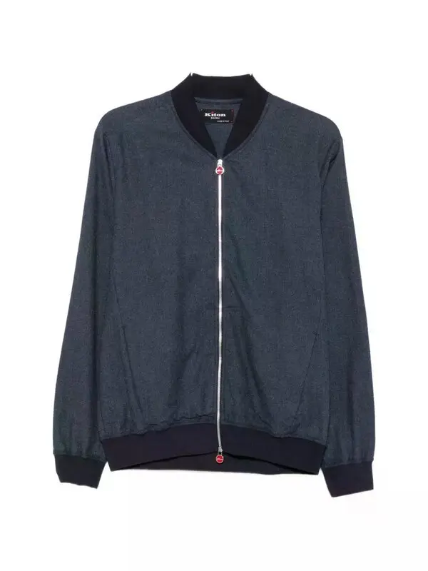 Kiton Zip-up Bomber Jacket