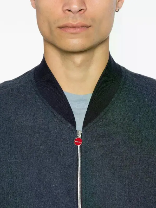 Kiton Zip-up Bomber Jacket