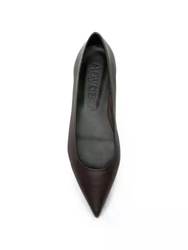 AeydĒ Leather Ballet Flats