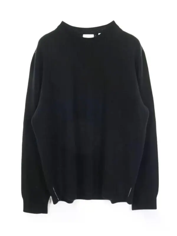 Burberry 2020s Crew-neck Cashmere Sweater - Black