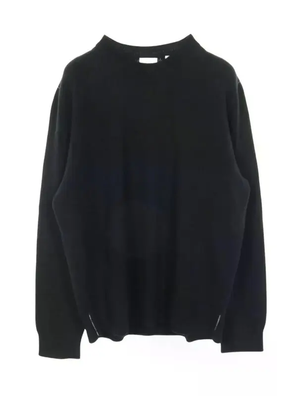 Burberry 2020s Crew-neck Cashmere Sweater - Black