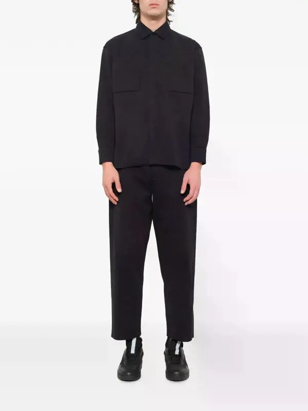 CFCL Concealed-placket Long-sleeve Shirt