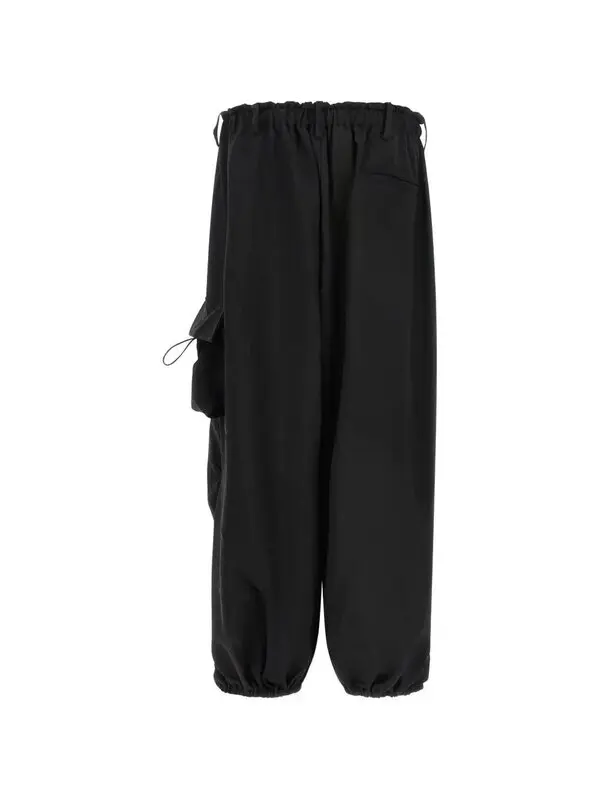Y3 Logo-print Drawstring Cargo Pants