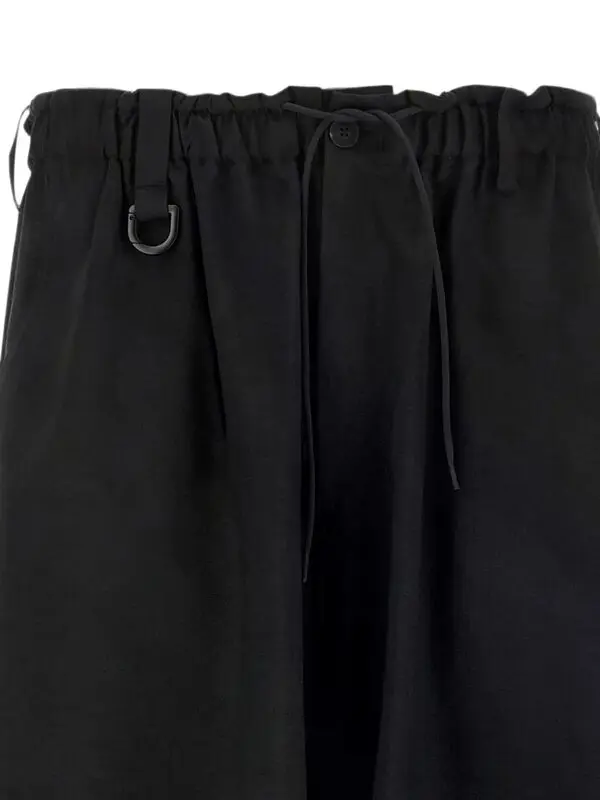 Y3 Logo-print Drawstring Cargo Pants