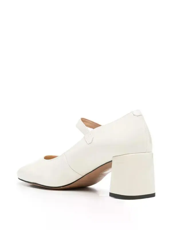 LINDA BAUMANN Buckle-fastening Block-heel Pumps