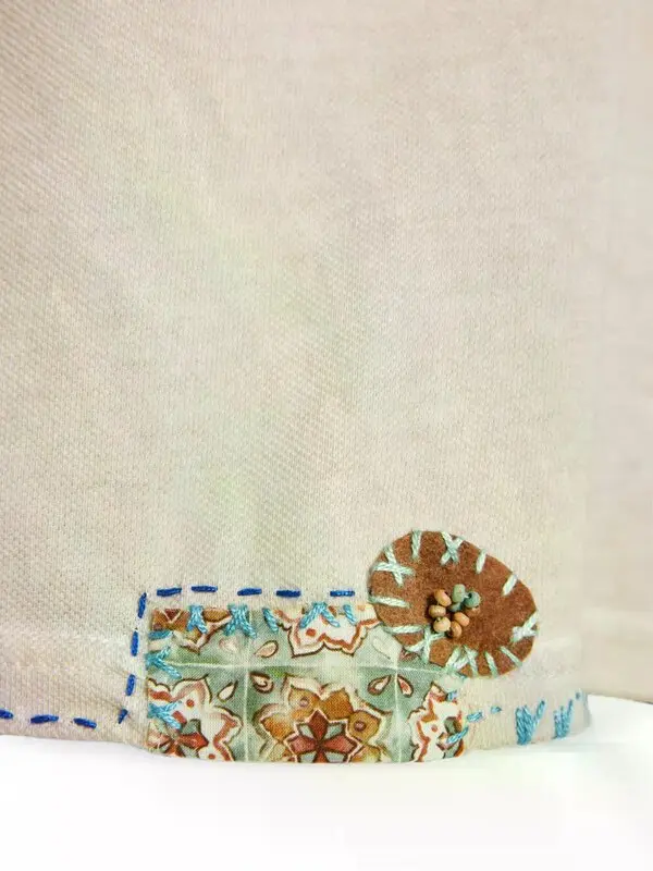 BOB Embroidered Piqué Polo Shirt