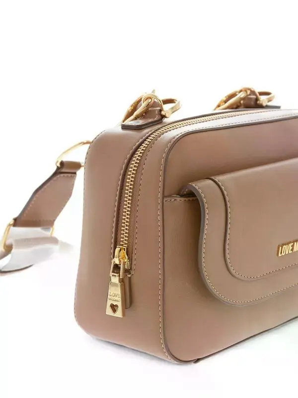 Moschino Logo-plaque Top-handle Tote Bag