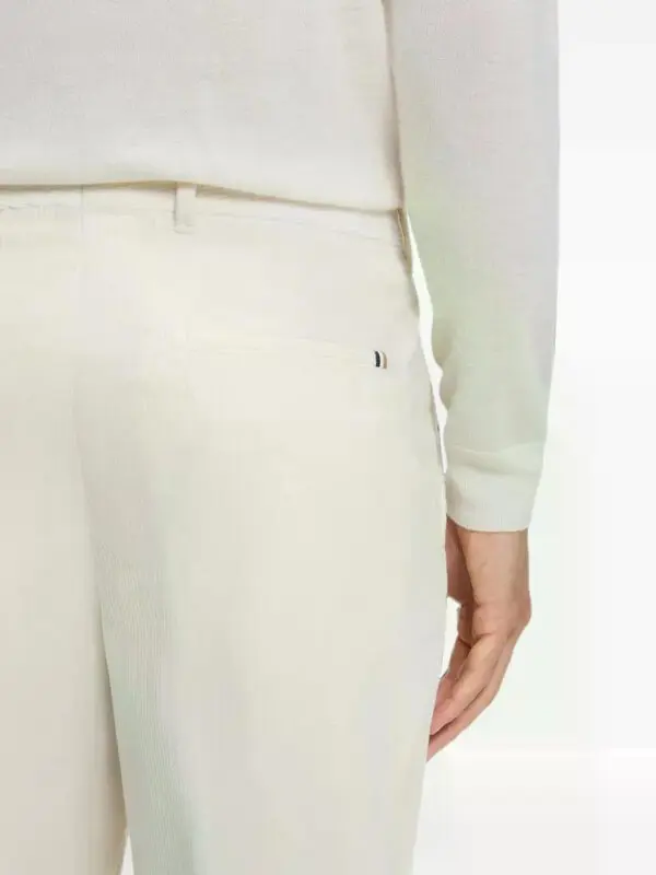 BOSS Pleated-front Corduroy Trousers
