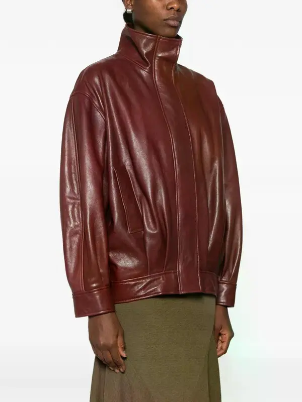 ARMA Paula Zip-up Leather Jacket