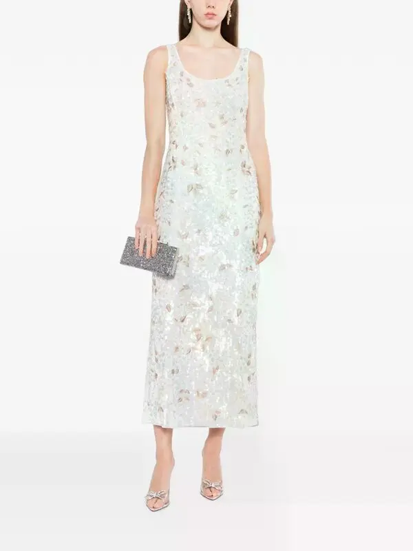 NEEDLE & THREAD Wisteria Shimmer Dress