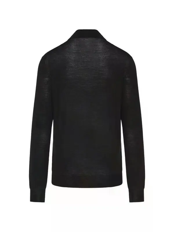 GRAN SASSO Half-zip Fine-knit Sweater