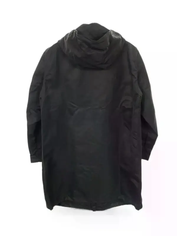 Burberry 2000s Shark-patch Hooded Coat