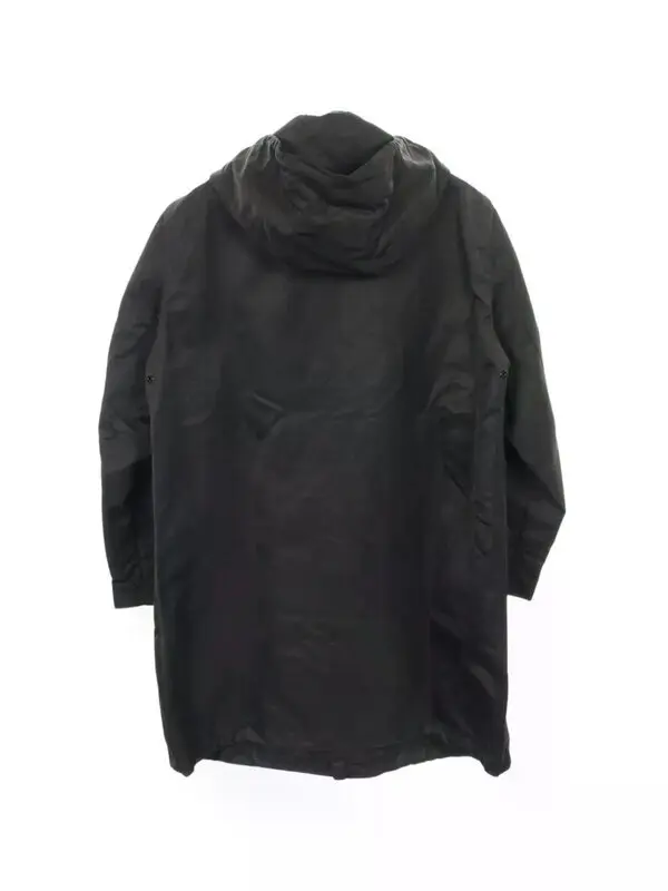 Burberry Shark Patch Hooded Coat