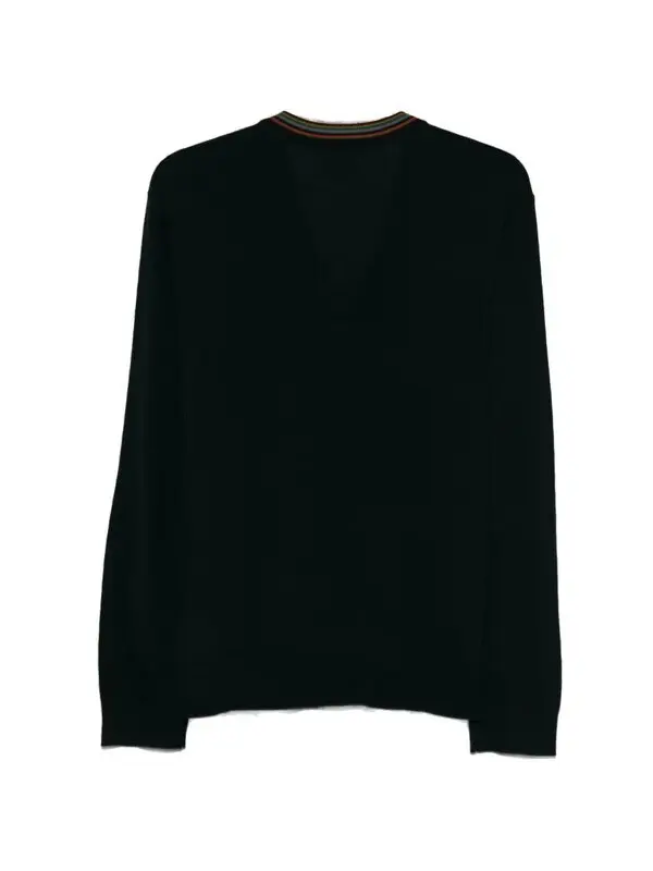 Paul Smith Merino Wool V-neck Cardigan