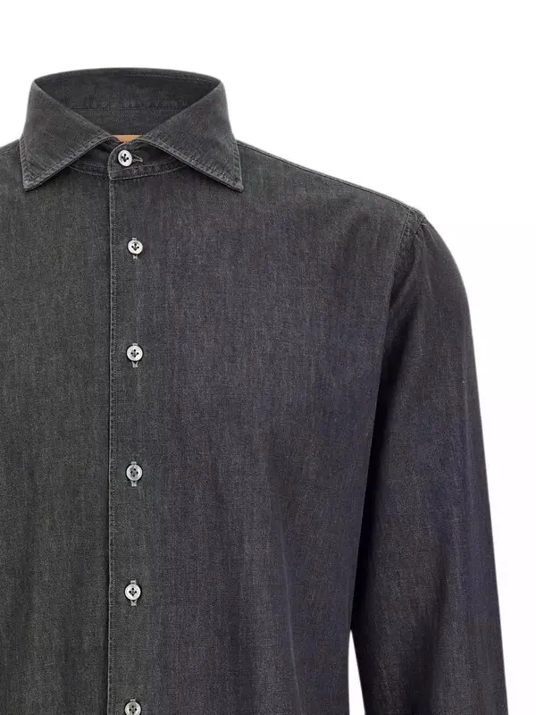 BORRIELLO NAPOLI Cotton Denim Shirt