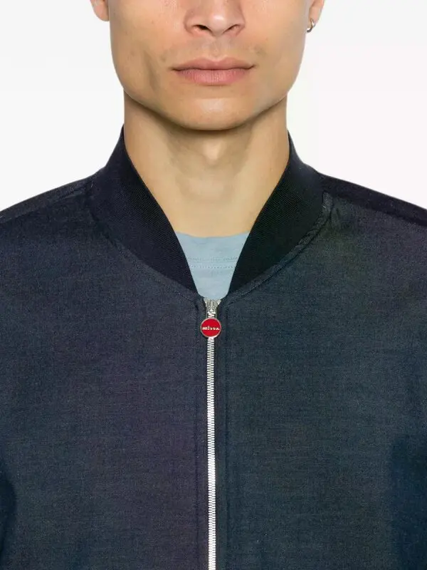 Kiton Zip-up Bomber Jacket