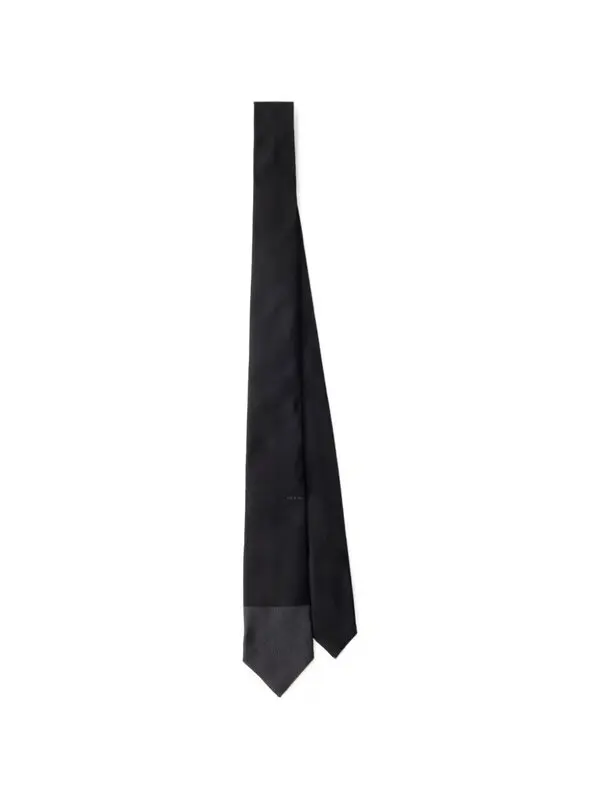 Prada Silk Tie - Black