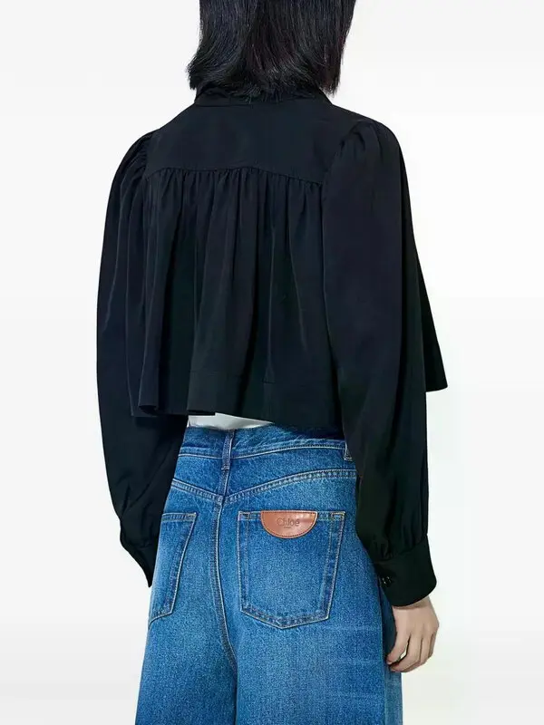 Chloé Draped Gathered Jacket