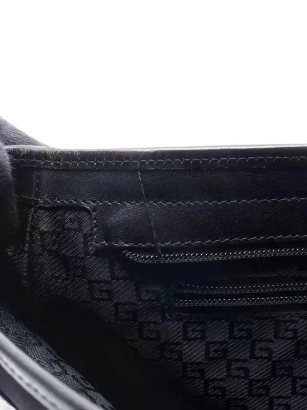Gucci 2000s Canvas Leather Tote Bag