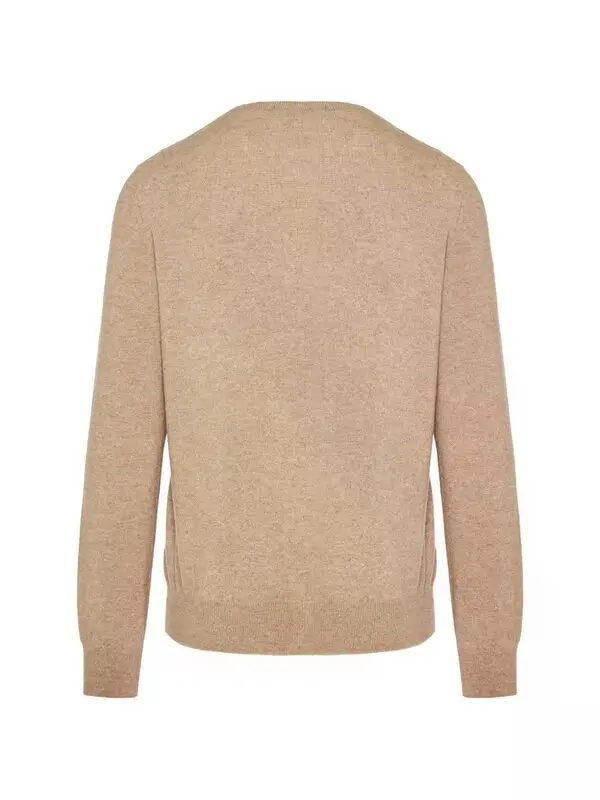 GRAN SASSO Crew-neck Long-sleeve Sweater - Neutrals