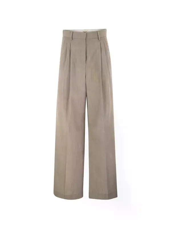 Max Mara Belt-loops Trousers - Neutrals