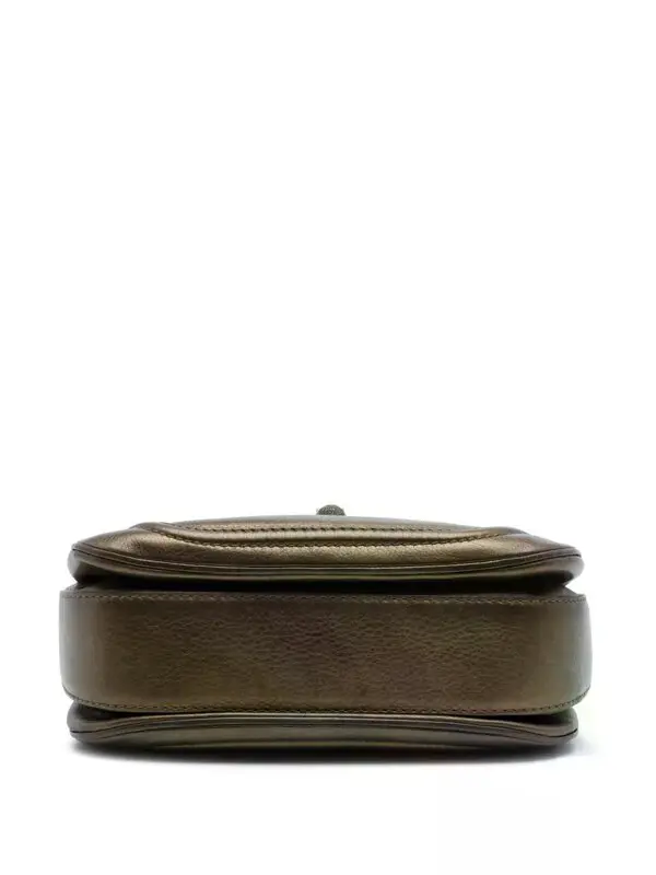 Gucci 2016-2026 Medium Leather New Bamboo Satchel