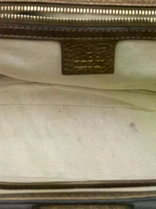 Gucci 2016-2026 Medium Leather New Bamboo Satchel