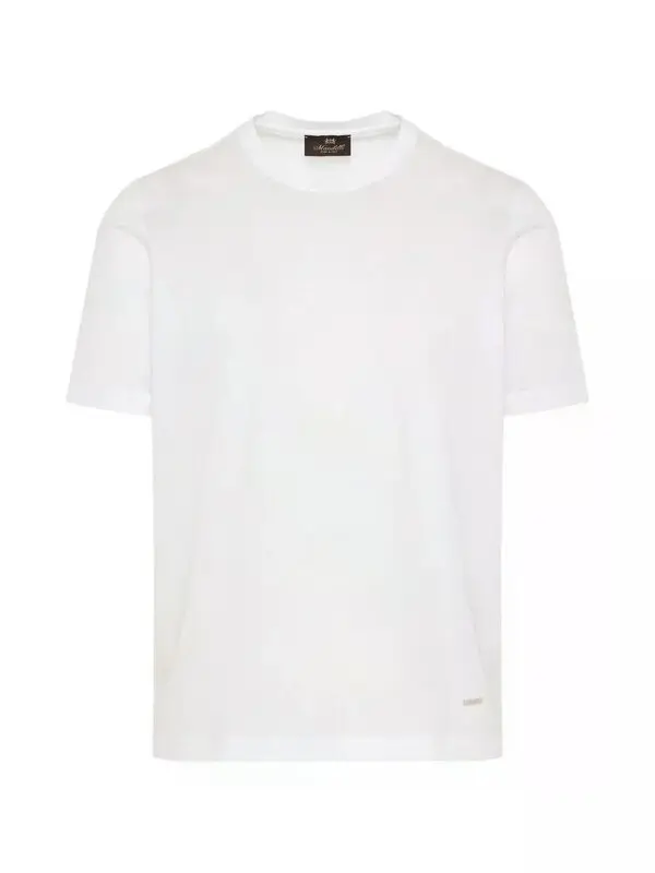 MANDELLI Logo-plaque T-shirt - White