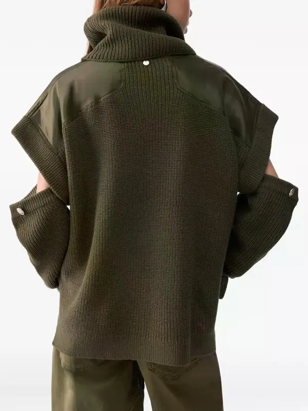 Liu Jo Turtleneck Sweater With Cut-out