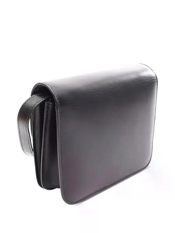 Celine Calfskin Classic Box Crossbody Bag - Black