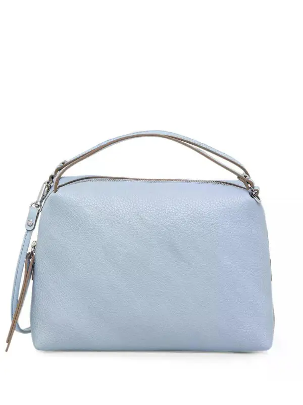 GIANNI CHIARINI Medium Alifa Grained Handbag - Blue