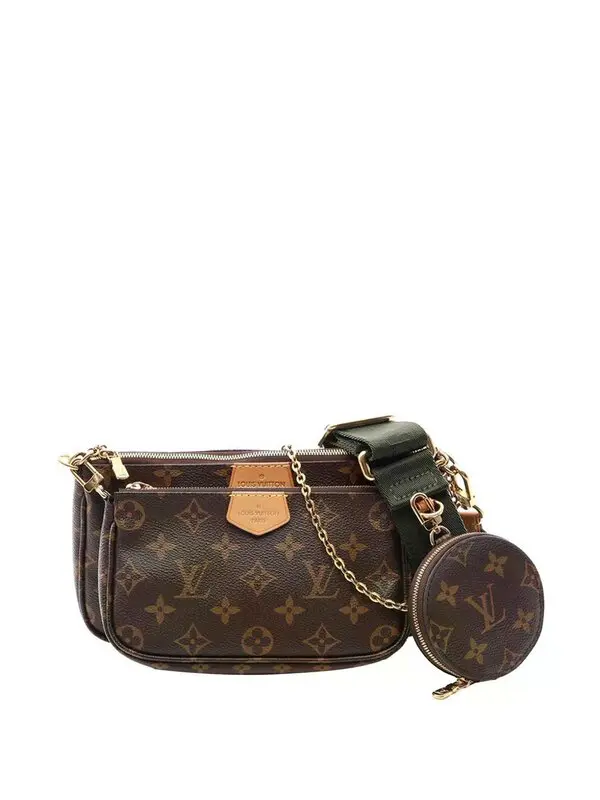 LOUIS VUITTON 2021-2026 Monogram Multi Pochette Accessoires Satchel - Brown