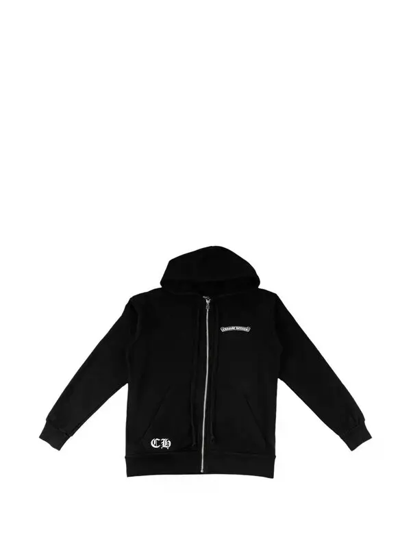 Chrome Hearts Fleur Logo-print Hoodie - Black