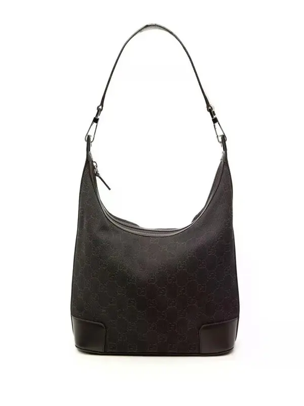 Gucci 2000-2015 Gg Denim Shoulder Bag