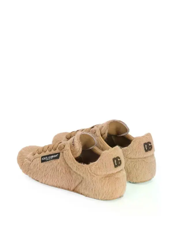 Dolce & Gabbana Alpaca Portofino Soft Sneakers