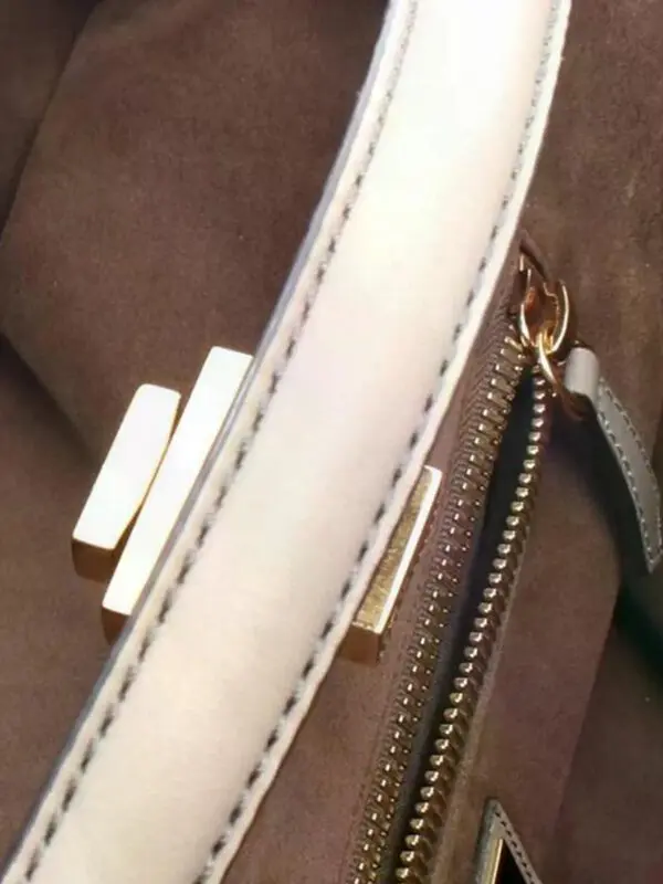 Fendi 2000-2010 Large Leather Peekaboo Satchel