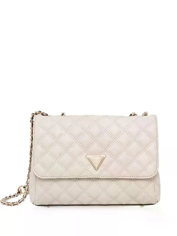 Guess Giully Quilted Cross Body Bag - Neutrals