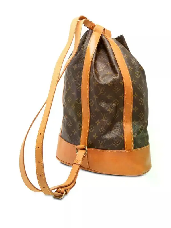 LOUIS VUITTON 1997 Monogram Randonnee Gm Backpack