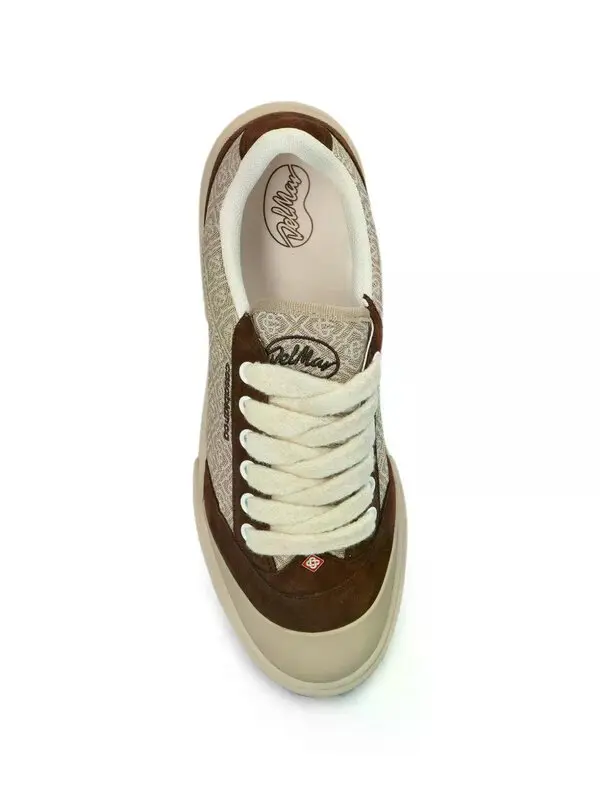 Casablanca Del Mar Monogram-print Sneakers