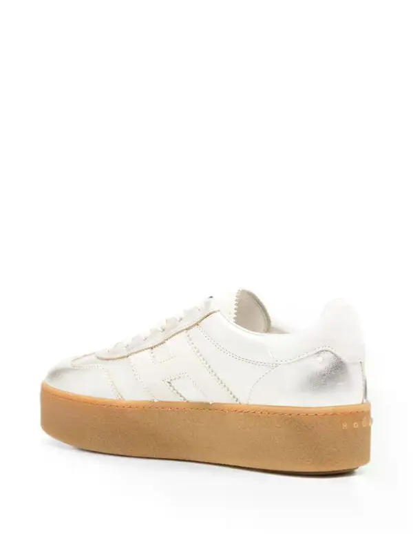 Hogan H698 Metallic-effect Sneakers
