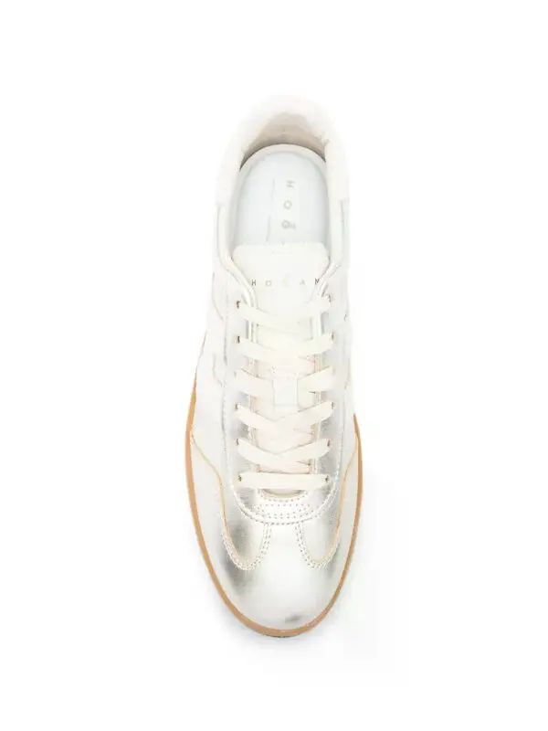 Hogan H698 Metallic-effect Sneakers