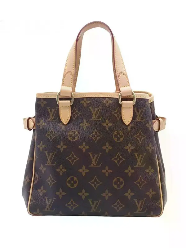 LOUIS VUITTON 2006 Monogram Batignolles Vertical Pm Handbag - Brown