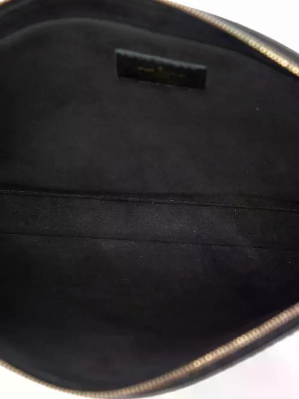 LOUIS VUITTON 2019 Monogram Daily Pouch Clutch Bag - Brown